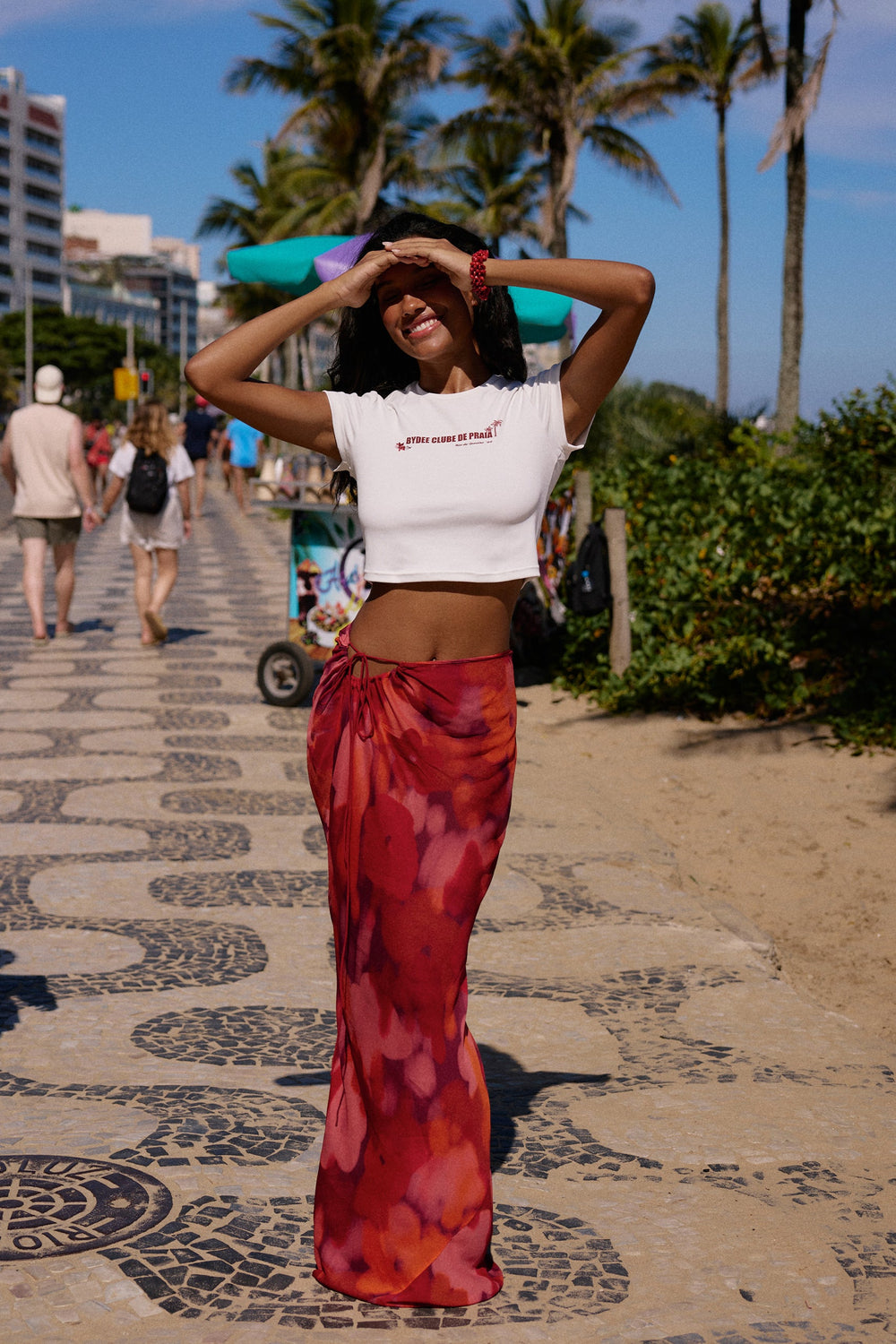 Buy The Odessa Maxi Skirt in Floresta Online - Bydee